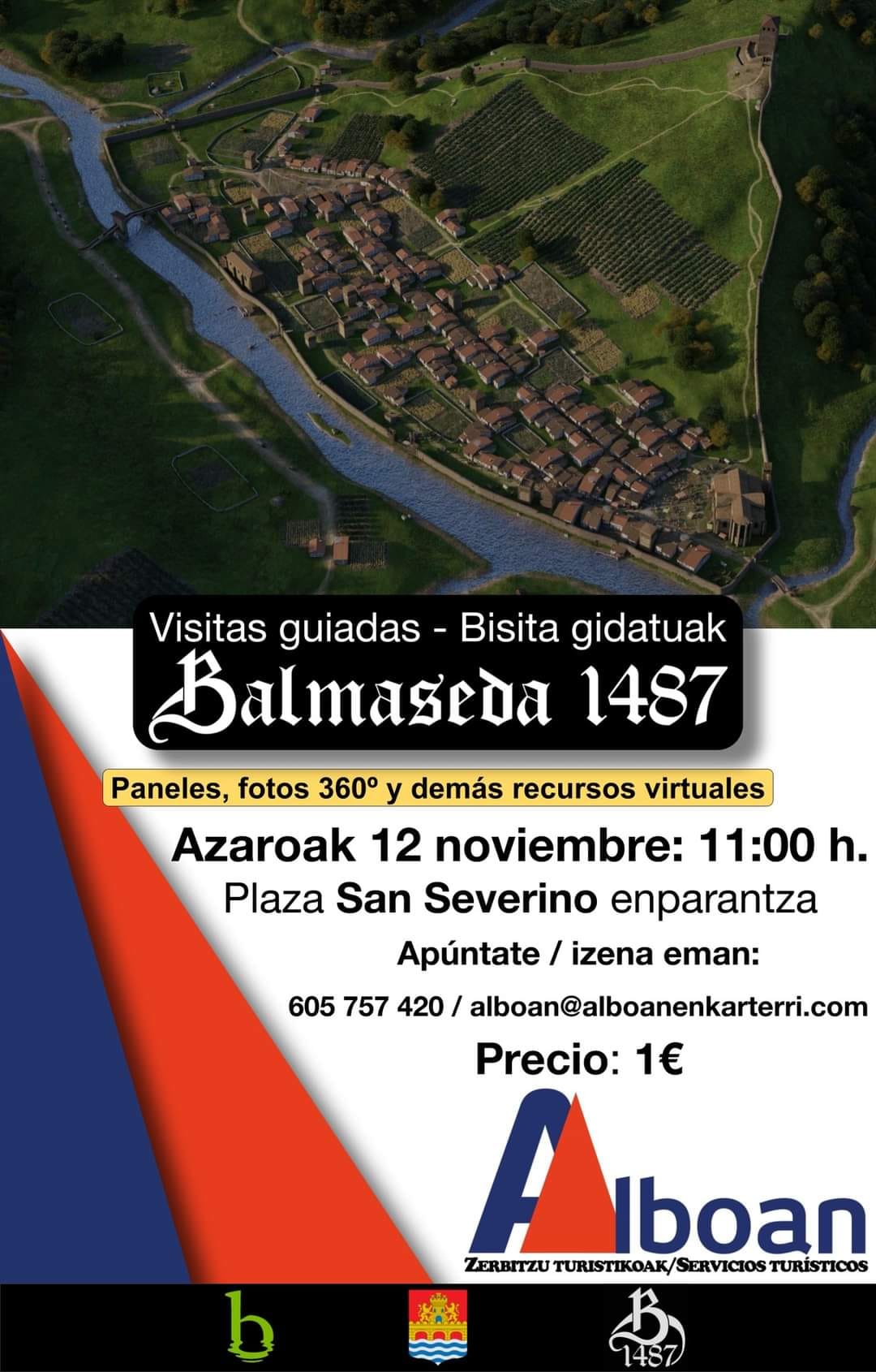 VISITA GUIADA MEDIEVAL - ERDI AROKO BISITA GIDATUA - Alboan